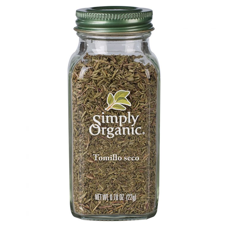 Tomillo seco - Simply Organic - Especias orgánicas